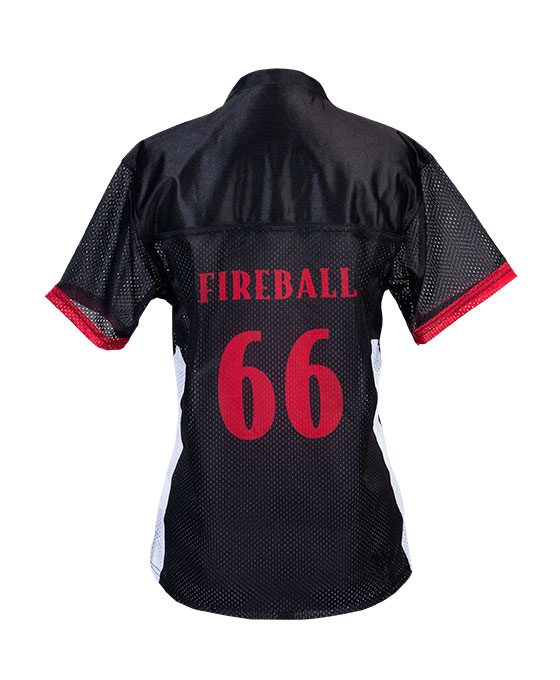 Fireball Women's Mesh Football Jersey - Sporty Heat